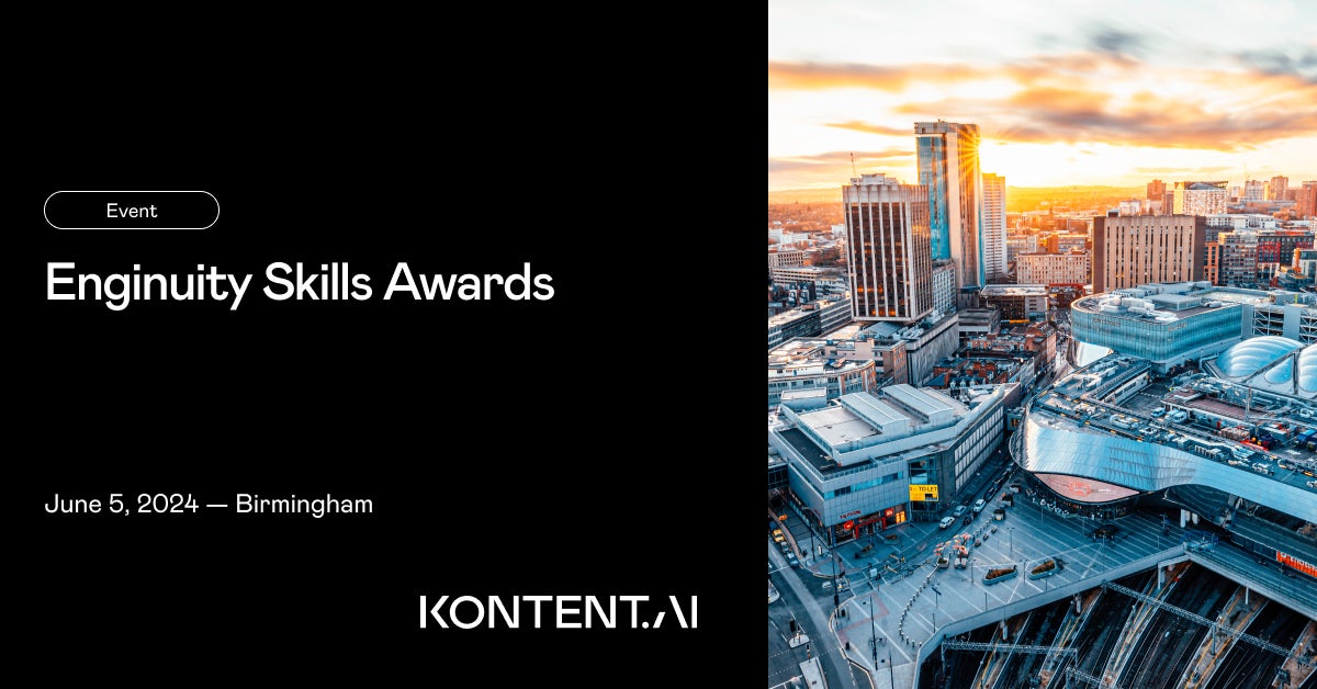 Enginuity Skills Awards | Kontent.ai